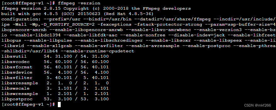 linux(contos7) 使用php+ffmpeg处理视频(基础安装)_ffmpeg+php-CSDN博客