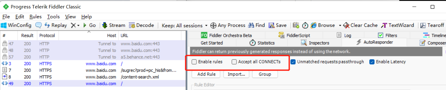 Fiddler的AutoResponder使用方法_fiddler autoresponder-CSDN博客