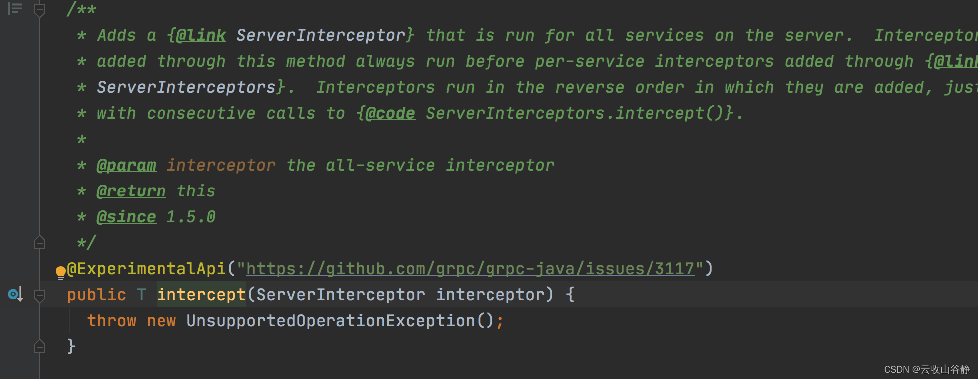 Grpc拦截器偶发性失效_偶然性 拦截器不生效-CSDN博客