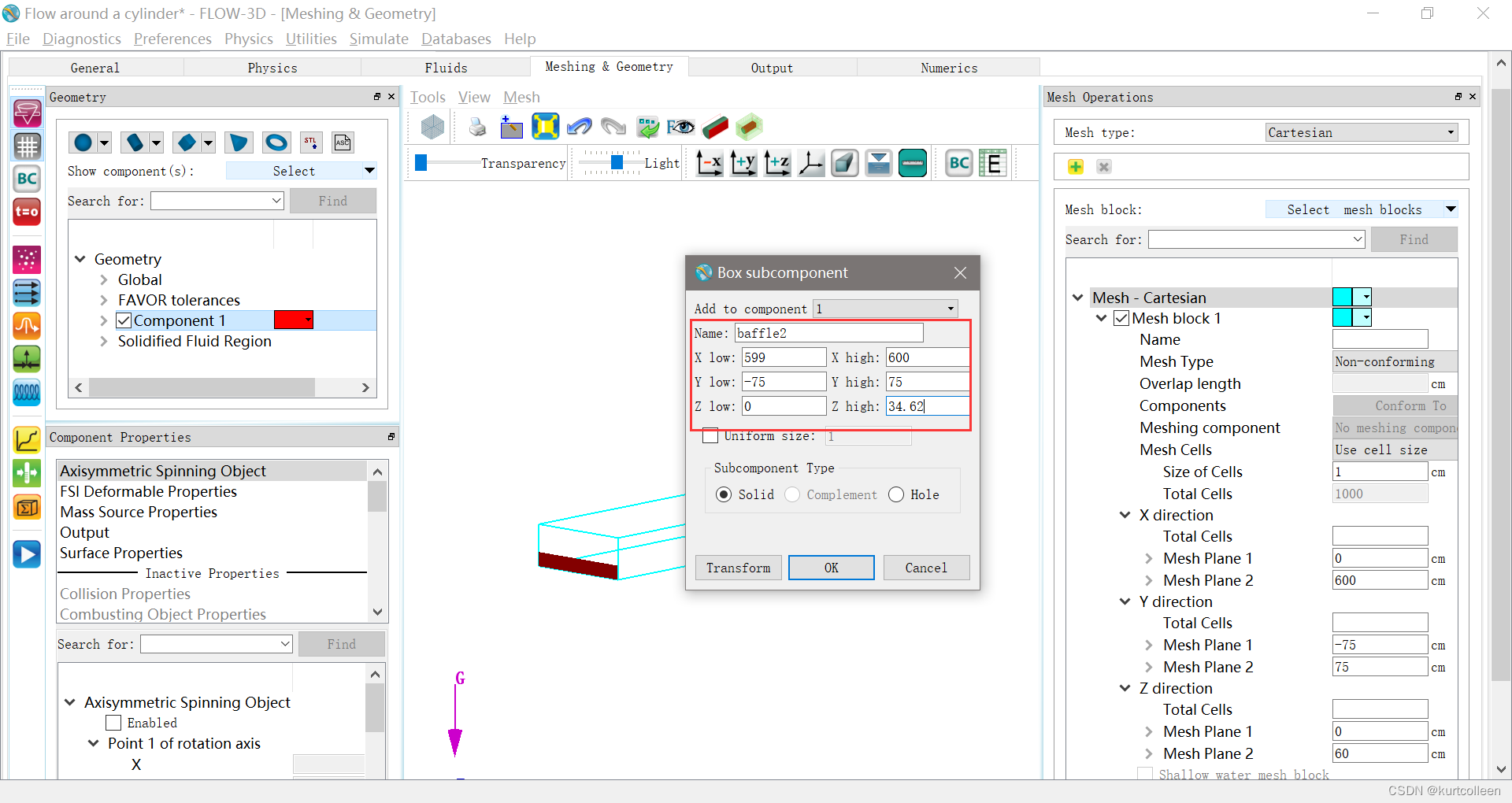 【Flow3D】水利冲淤模型练习步骤记录_flow3d冲刷-CSDN博客