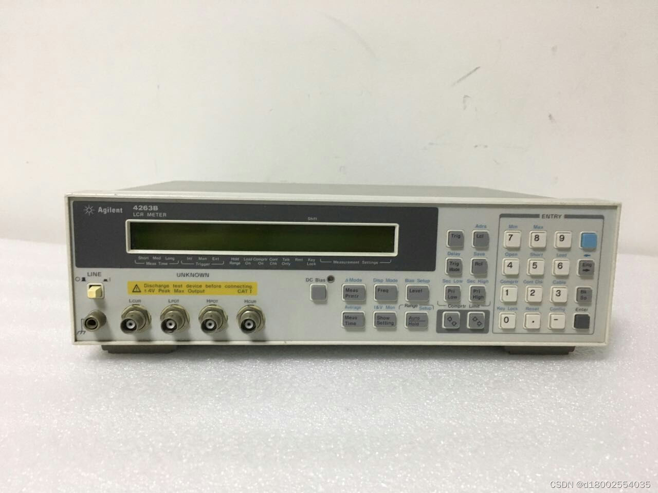 惠普HP 4263B LCR电桥测试仪_4263b数字电桥测试仪说明书-CSDN博客
