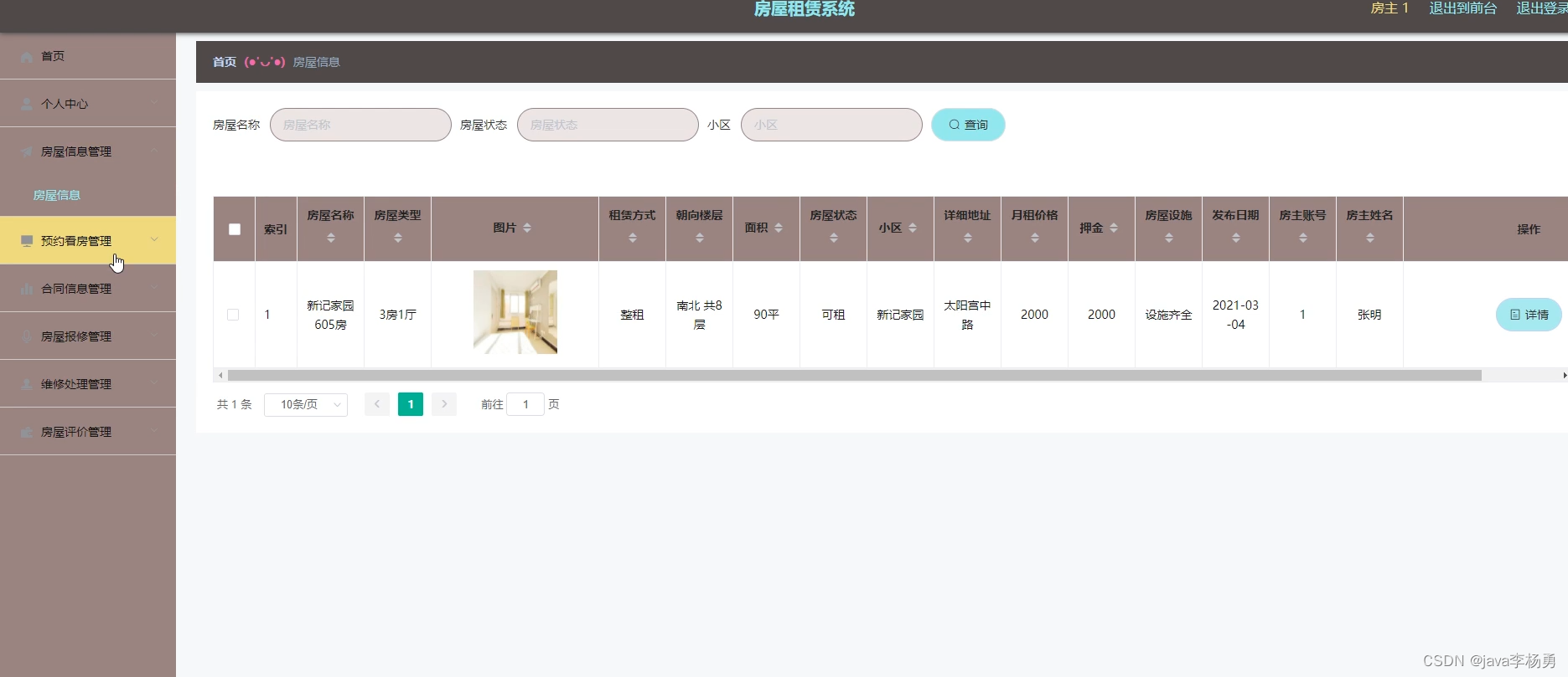 基于javaspringbootvueelement大学生租房平台设计实现基于java的大学生租房管理系统 Csdn博客