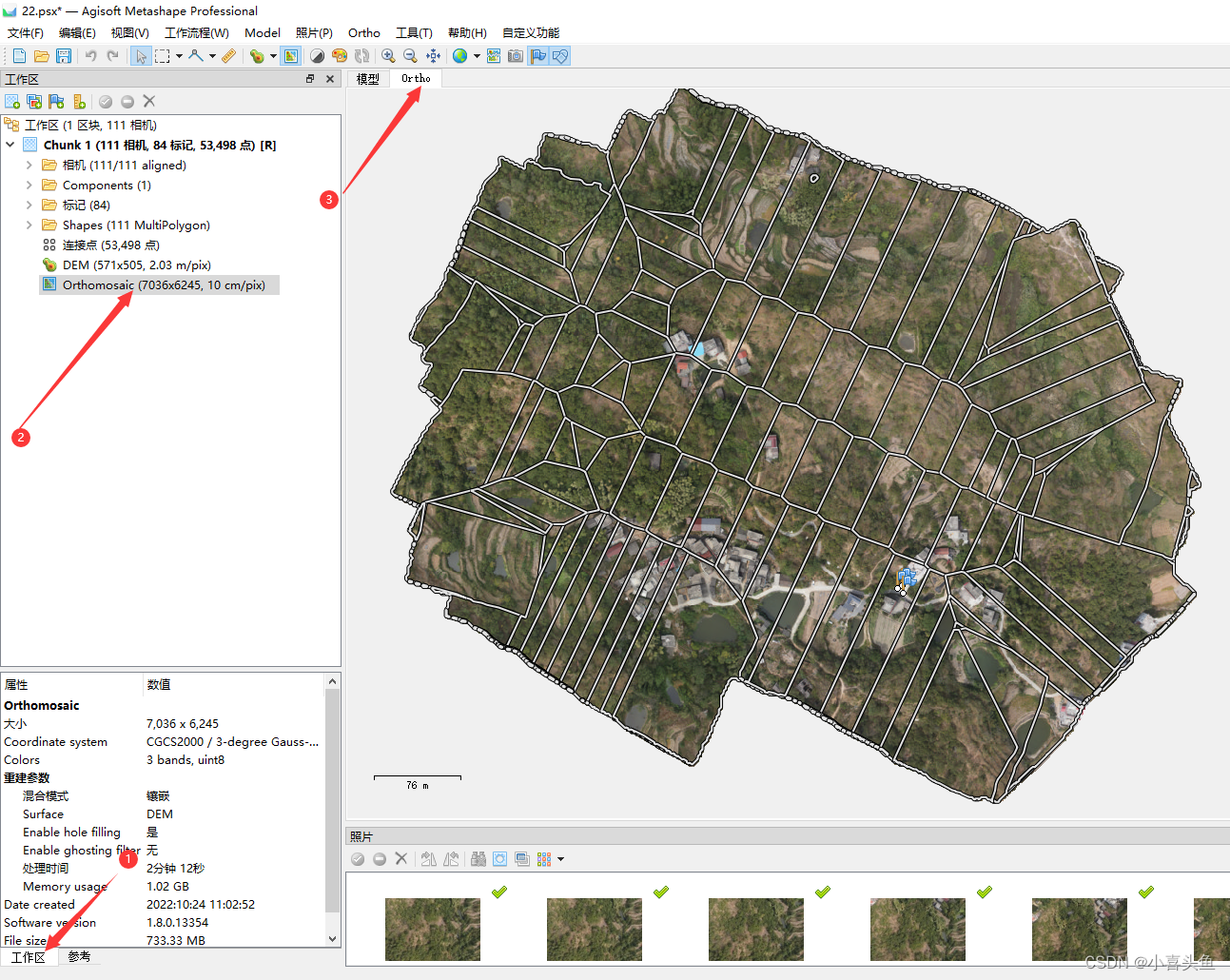 【Metashape精品教程10】DOM编辑 镶嵌线编辑-CSDN博客