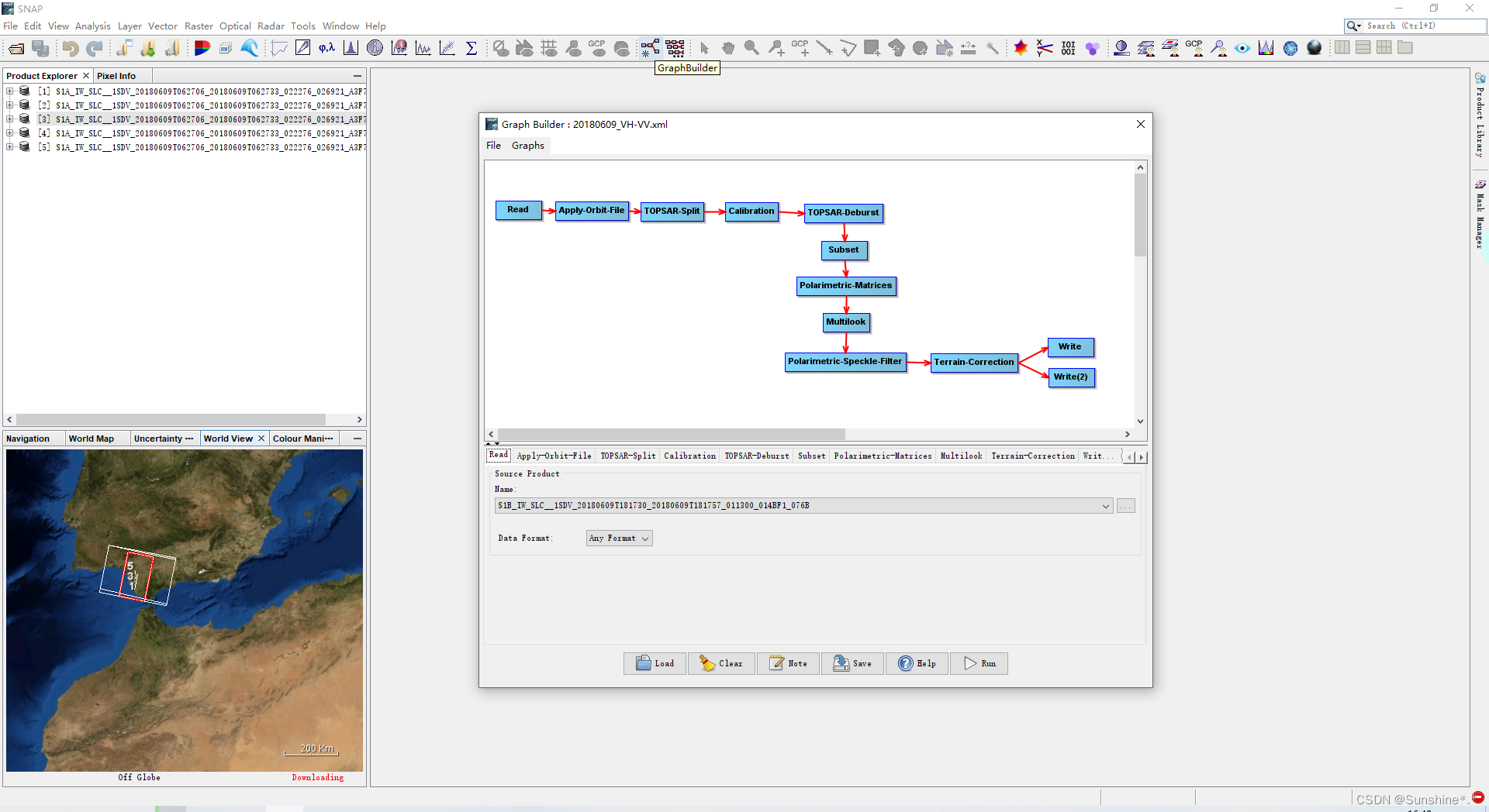 SNAP 处理Sentinel-1A数据（极化预处理，生成C2矩阵）_sentinel-1 处理-CSDN博客
