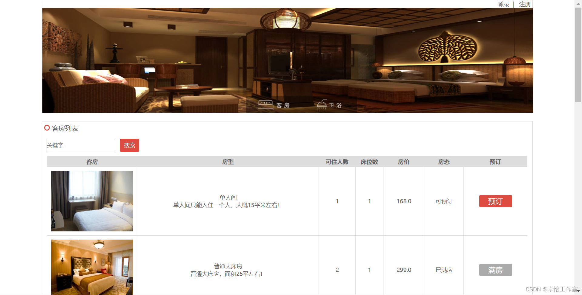 【计算机毕业设计】2酒店预订管理系统酒店预订管理系统设计 Csdn博客