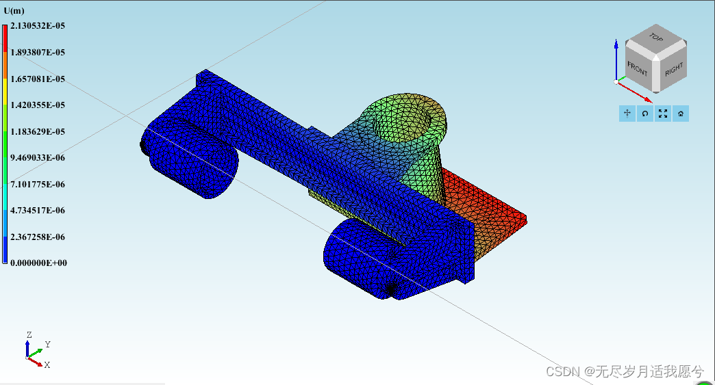 opencascade 显示网格云图，并播放形变动画_meshvs-CSDN博客