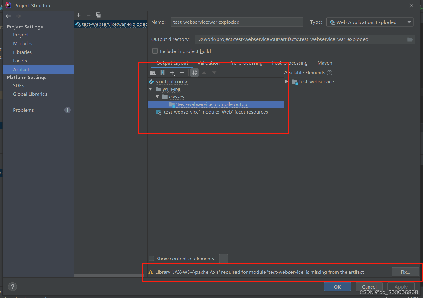 使用IDEA搭建WebService服务_idea开发webservice服务端-CSDN博客