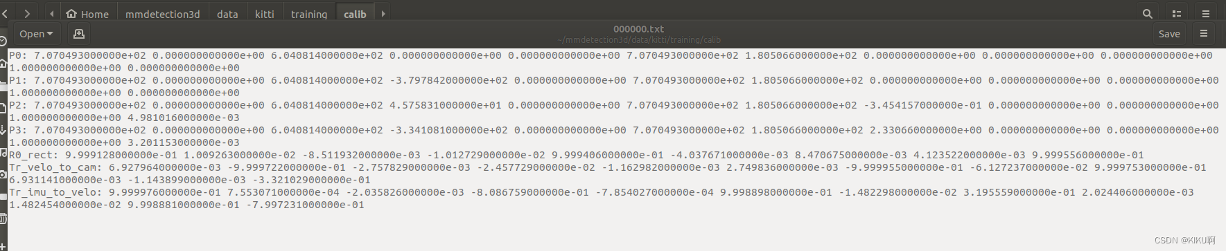 kitti数据集解析以及在mmdection3d中的pkl文件参数解析_kitti imu 坐标系-CSDN博客