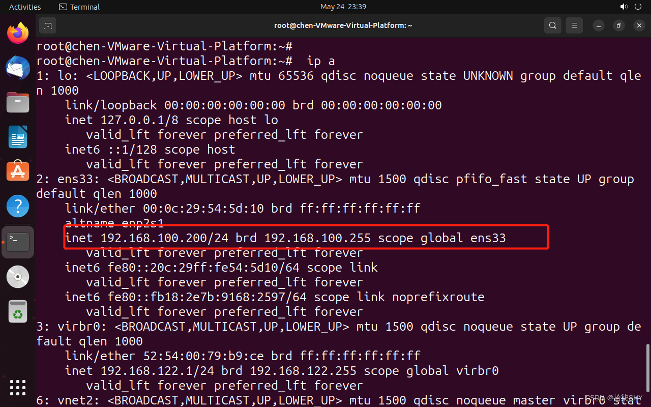 Ubuntu23.04-配置静态IP地址TCP/IP参数_ubuntu23.04配置网络-CSDN博客