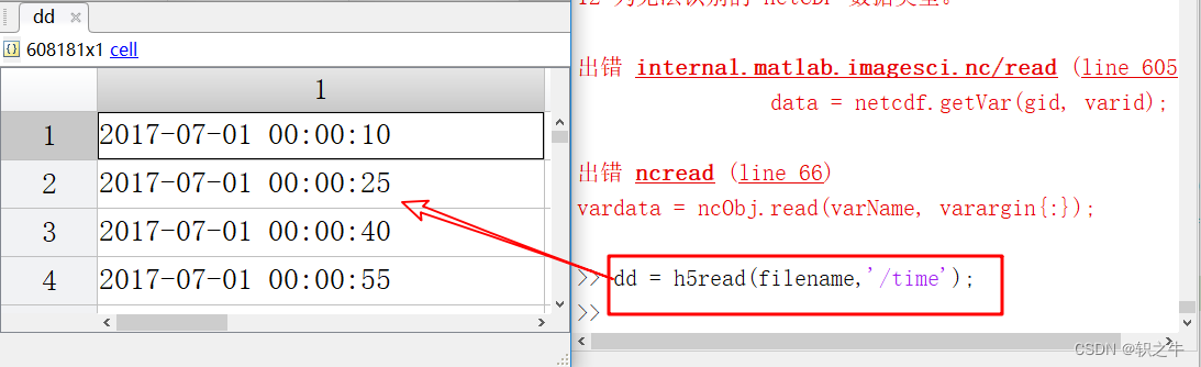 matlab读取netcdf数据发生无法识别的netCDF 数据类型（UNSUPPORTED DATATYPE）问题解决_matlab警告: 没有发现针对 'netcdf' 具有正确格式的 ...
