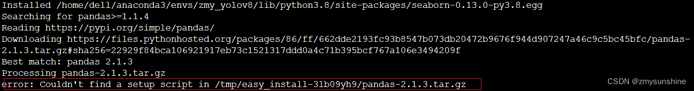 复现YOLOv8---方法2 setup.py：推荐_yolov8setup.py-CSDN博客