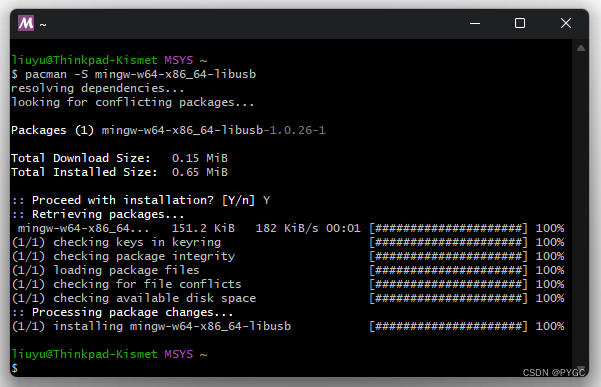 在 windows 上使用 gousb 开发 usb-CSDN博客