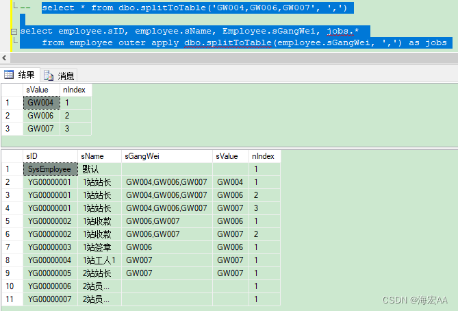 SQL的cross apply查询很好用，sql的split函数_cross apply split-CSDN博客