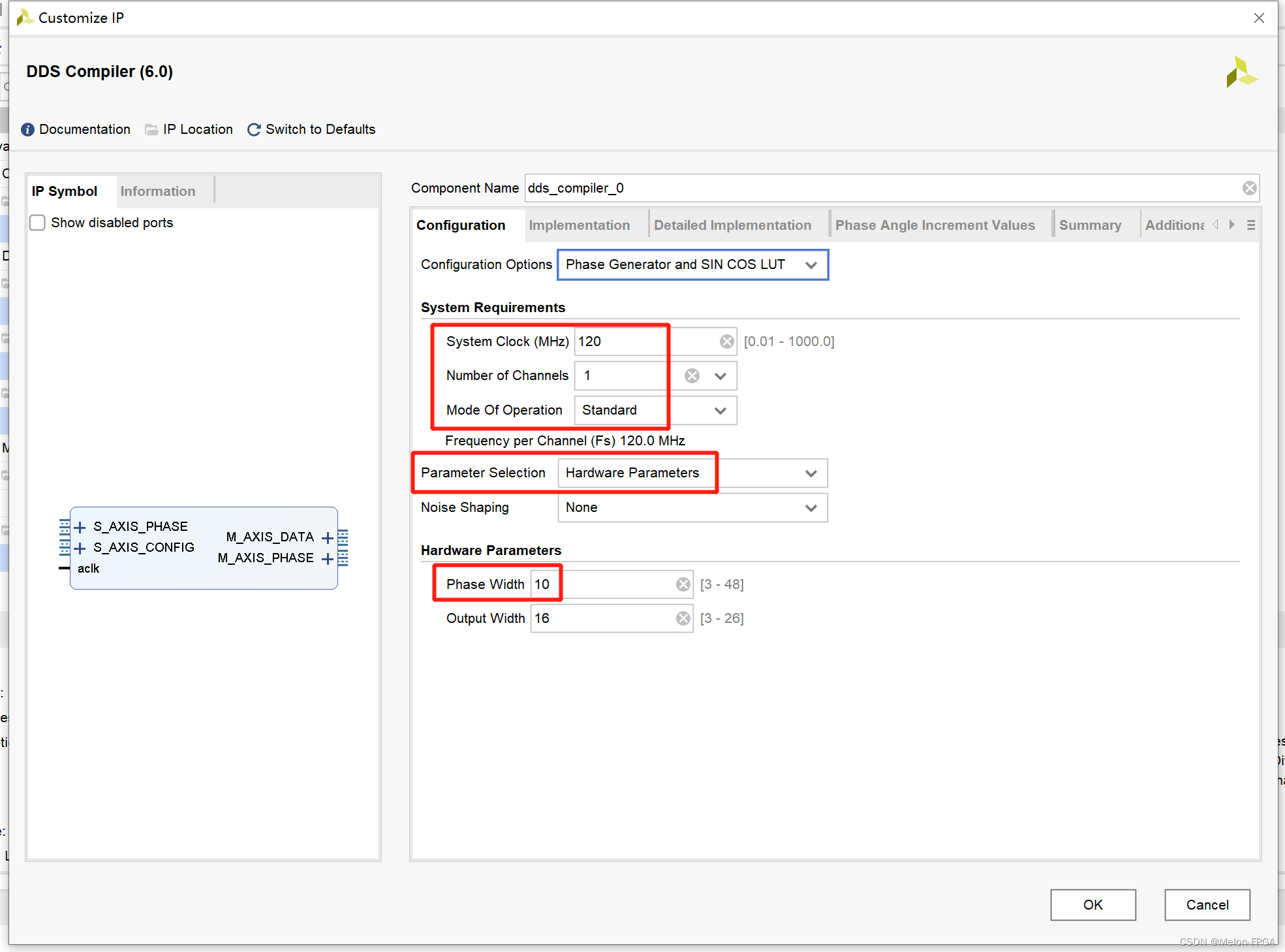 Xilinx LogiCORE IP 系列教程（一）DDS Compiler v6.0 详细介绍、配置与仿真_xilinx dds-CSDN博客