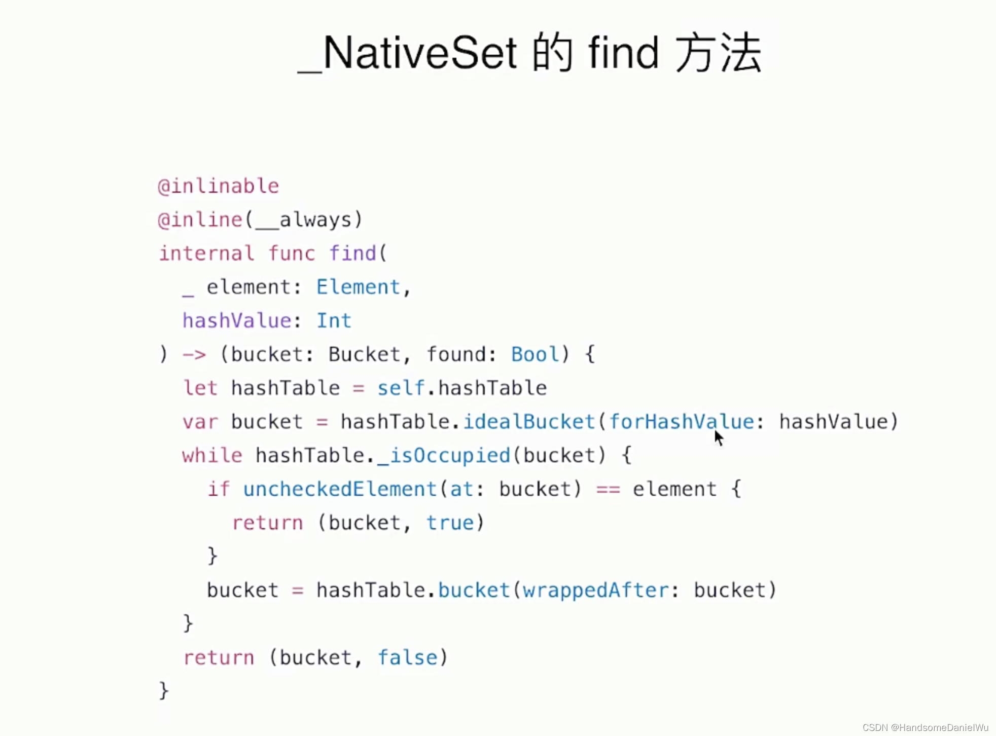 Swift Set 原理_swift中set实现原理-CSDN博客