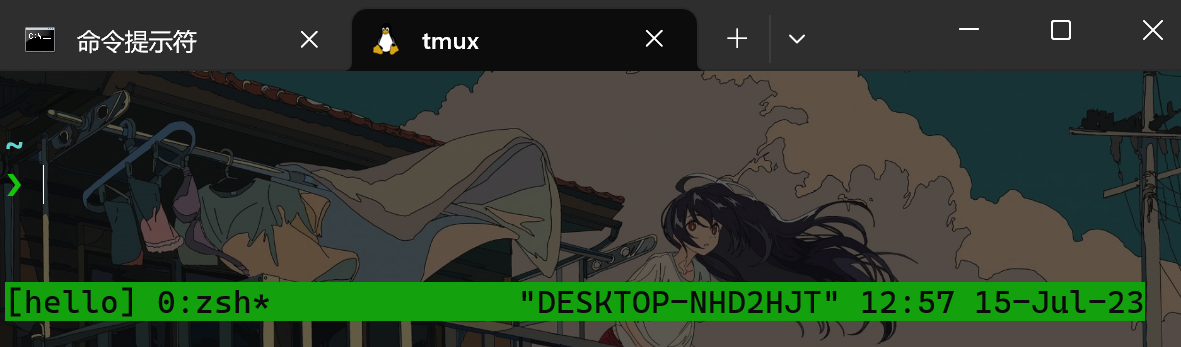 工作流：WSL+tmux+NeoVim_wsl tmux-CSDN博客