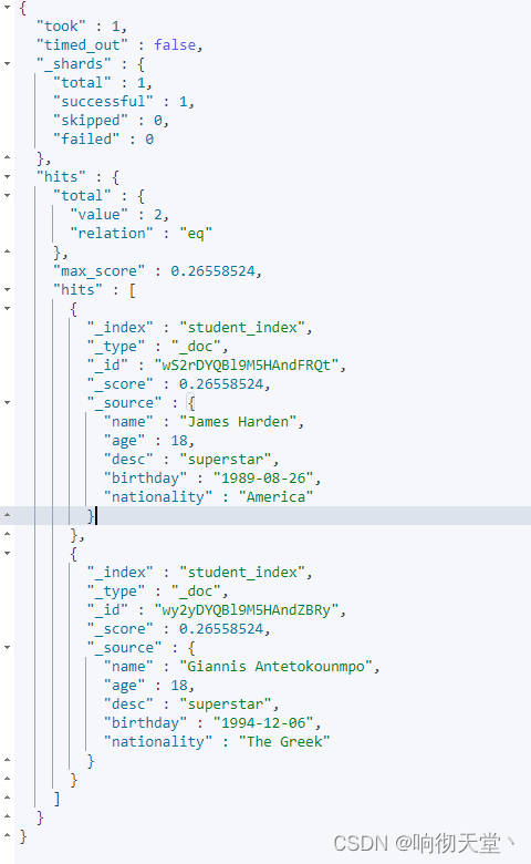 Elasticsearch 查询详解-CSDN博客
