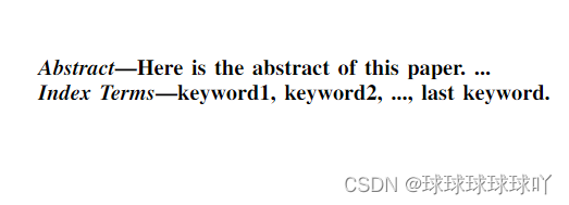 Latex + IEEEtran模板 + 样例 + 数学符号表-CSDN博客