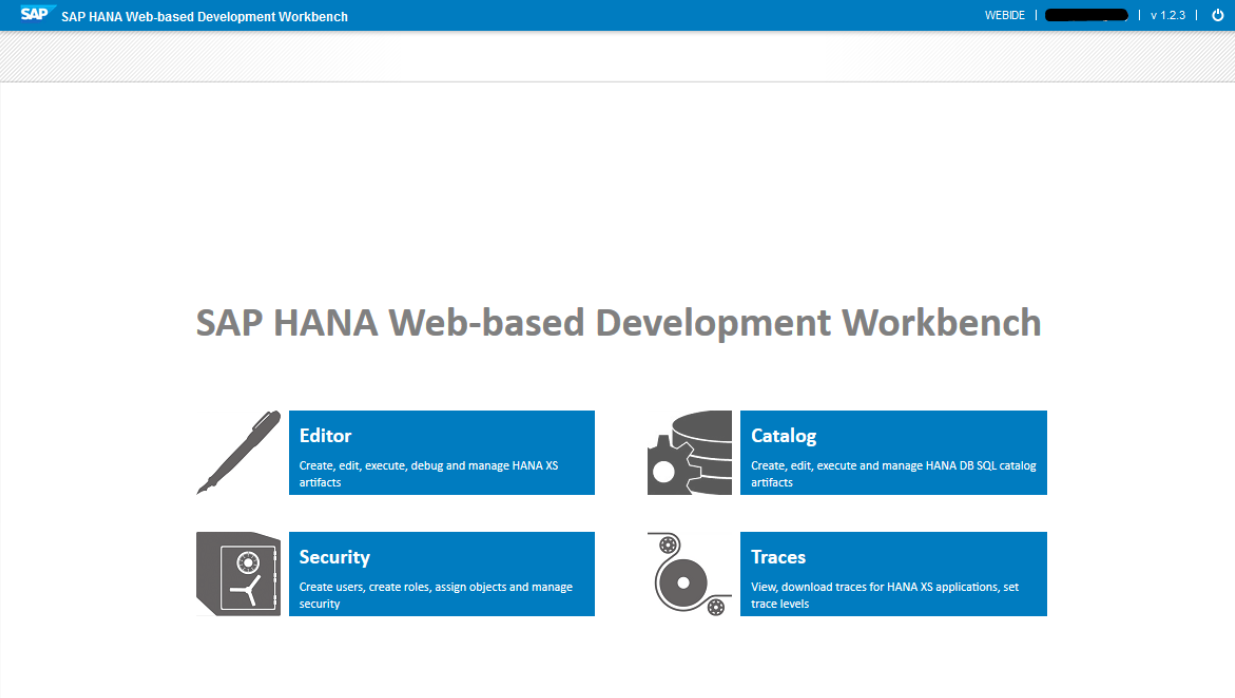 SAP HANA 基于Web的IDE的配置及使用_idea连接hana-CSDN博客