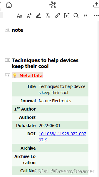 Zotero笔记插件zotero-better-notes的基本使用方法与下载_DreamyDreamer的博客-CSDN博客