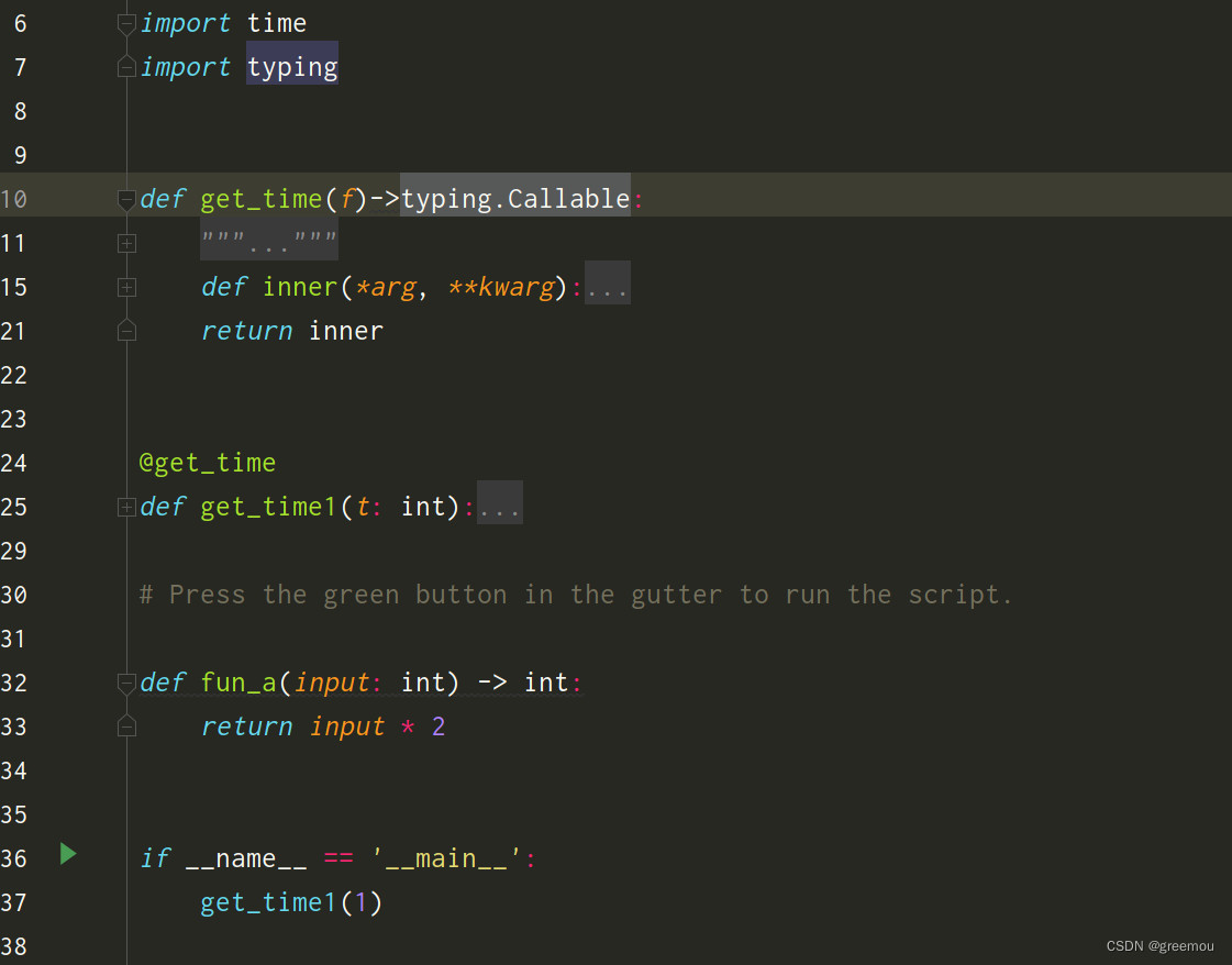 pycharm方法添加装饰器后，调用该方法IDE提示‘object‘ object is not callable,原因分析与解决_object' object is not callable ...