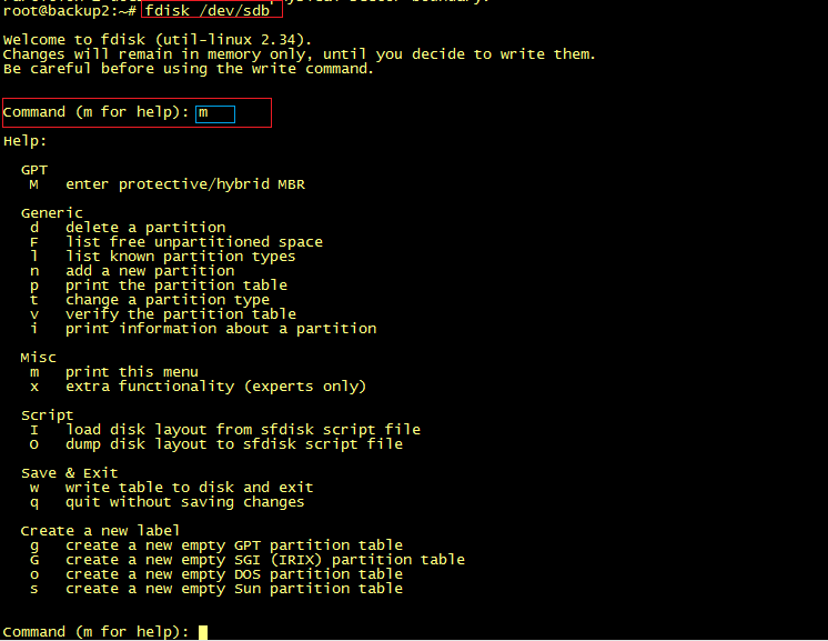 Linux必会100个命令（七）fdisk、parted、mkfs_mkpart-CSDN博客