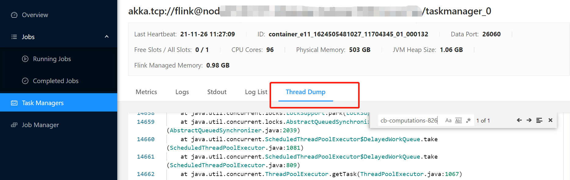 一次线上Flink 背压情况分析之重新认识java dump 文件_flink thread dump-CSDN博客
