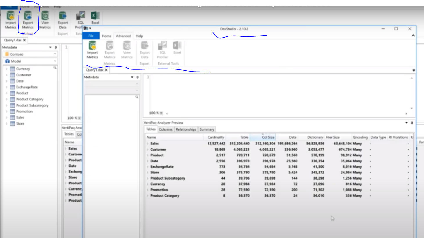 DAX Studio学习笔记_2_dax studio教程-CSDN博客