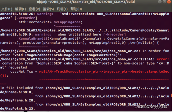 ubuntu18.04编译安装orb-slam3及ros下运行_ros运行orb-lsam和c++运行orbslam-CSDN博客
