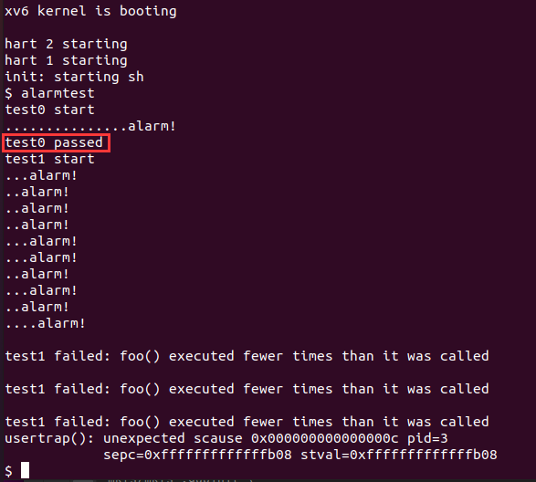 [MIT 6.S081] Lab 4: traps_lab4: traps-CSDN博客