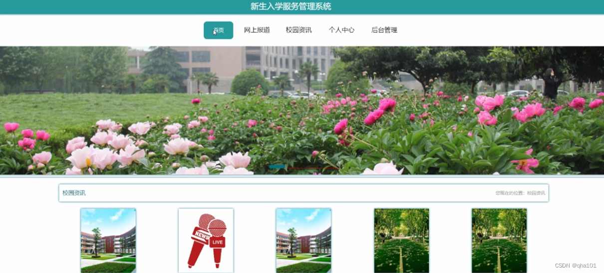 Ssmvue计算机毕业设计新生入学服务管理系统(程序lw文档)ssm框架新生入学管理系统 Csdn博客 1013