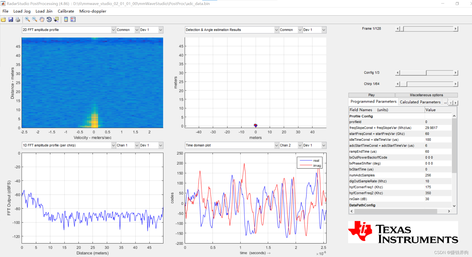 IWR6843ISK+DCA1000EVM+mmwave studio原始数据采集_iwr6843数据采集-CSDN博客