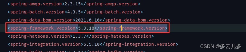 若依（ruoyi）springboot2.x修改springframework版本_springboot 修改springframework版本-CSDN博客