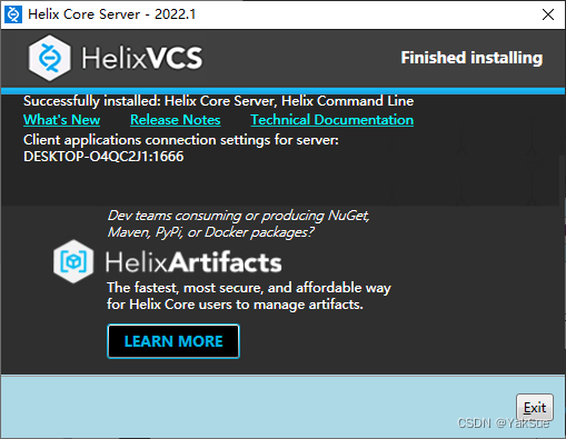 学习从零创建并配置一个P4服务器_helix core visua-CSDN博客