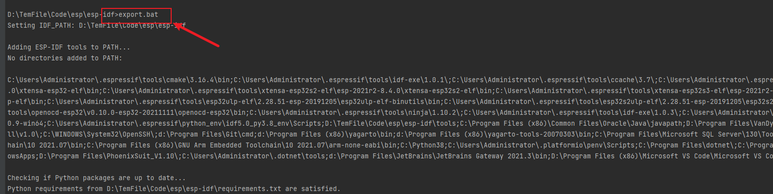 Clion Builds Esp Idf Development Environment Programmer Sought