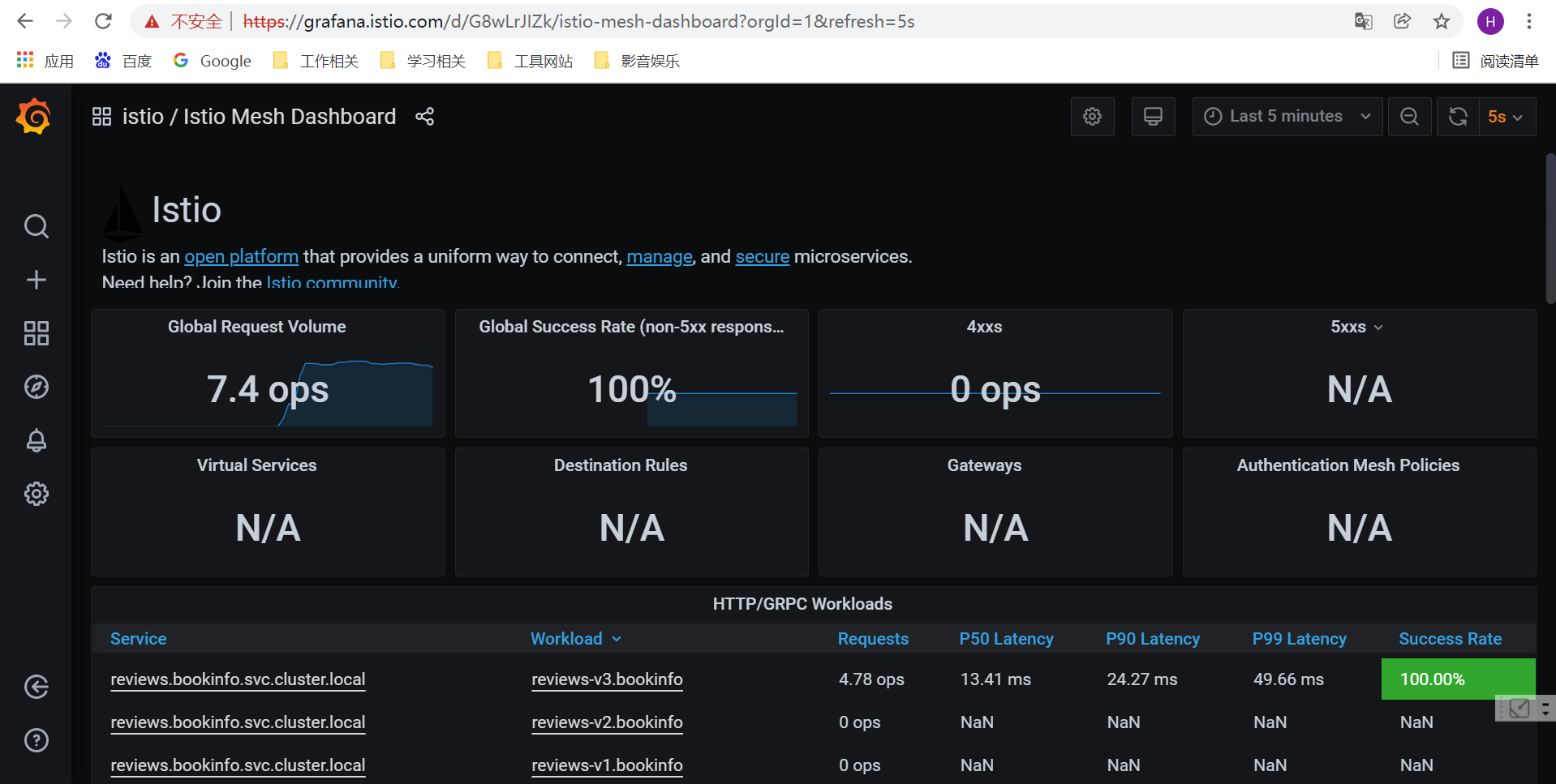 逃脱只会部署集群系列 —— Istio实现微服务流量治理bookinfo案例_istio bookinfo-CSDN博客