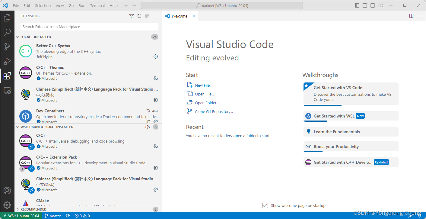 使用 Visual Studio Code (VS Code) 访问 Windows Subsystem for Linux (WSL ...