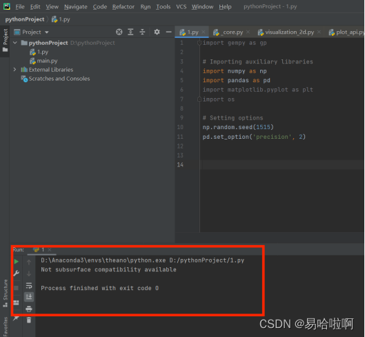 win10 Anaconda3+PyCharm Gempy安装_易哈啦啊的博客-CSDN博客