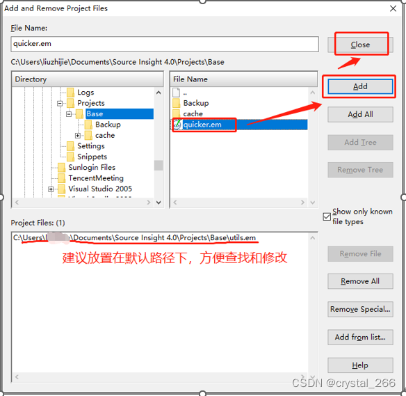 SourceInsight 4.0使用说明_cppcheck在sourceinsight上使用-CSDN博客