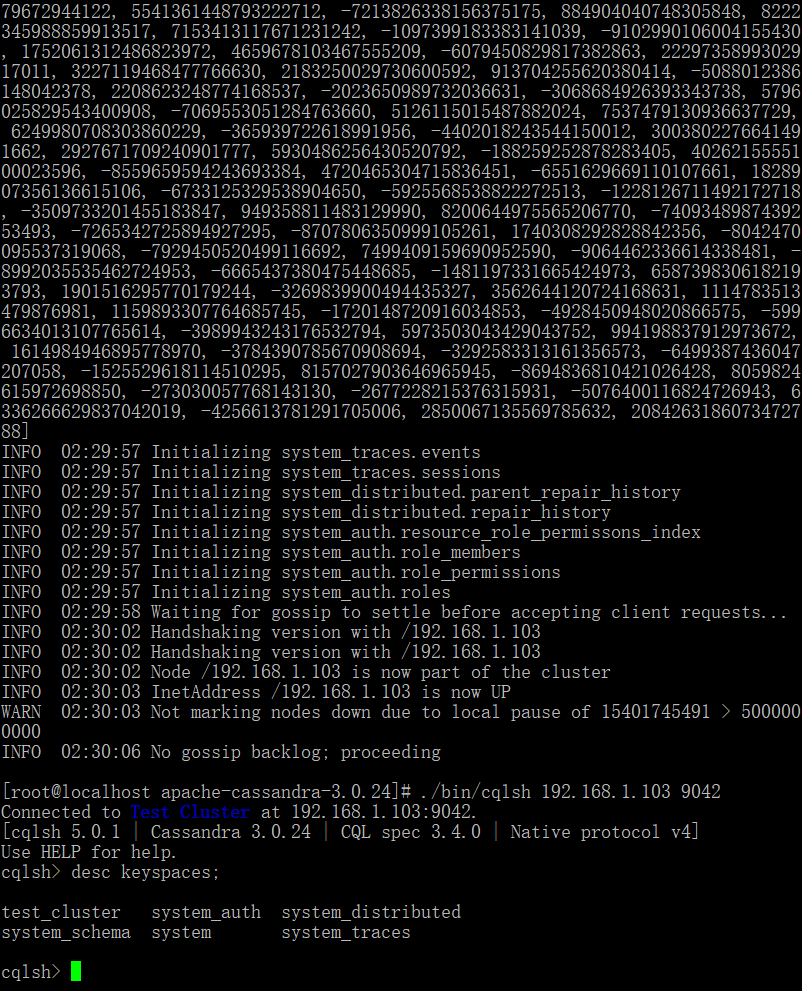 Cassandra：集群环境搭建和测试_cassandra集群比单机-CSDN博客