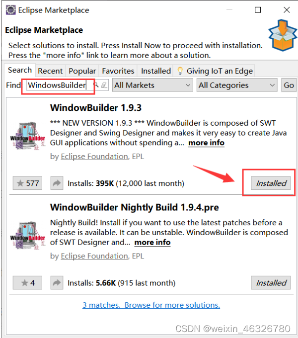 eclipse安装windowbuilder和使用，在other文件夹中找不到windowbuilder（详细图文）_eclipse下载了window-CSDN博客