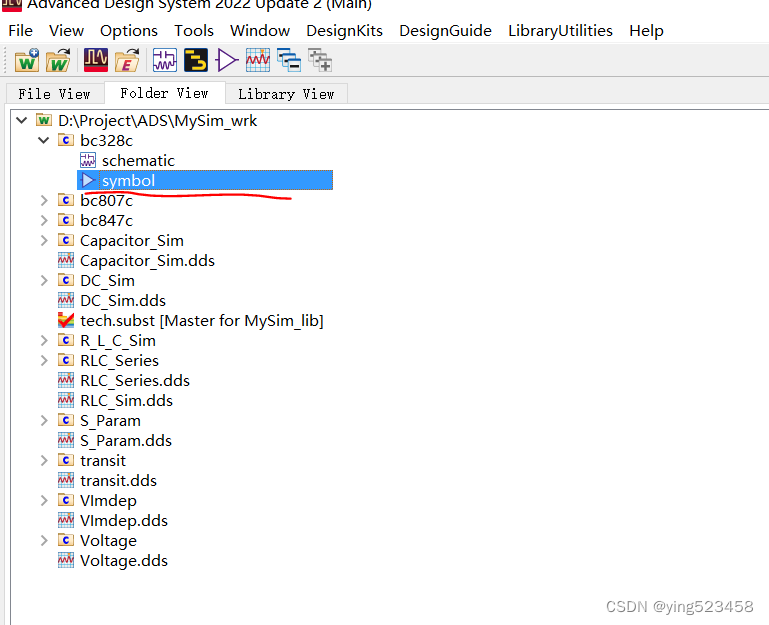 ADS 导入仿真模型-Netlist（Spice、PSpice、HSpice等）_ads中netlist include元件在哪-CSDN博客
