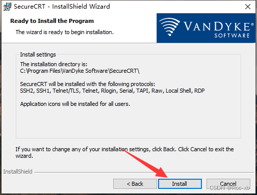 SecureCRT 9.1.0安装教程_securecrt9-CSDN博客