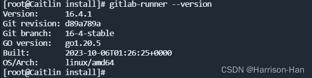 部署gitlab-runner_gitlab runner-CSDN博客