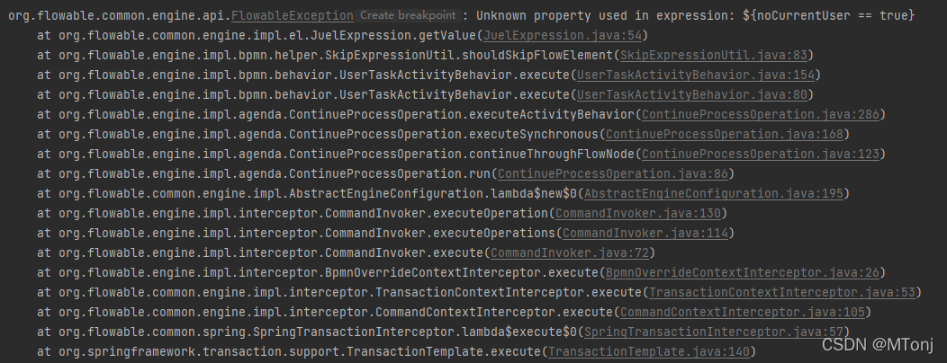 Flowable Unknown Property Used In Expression Xxx Csdn博客