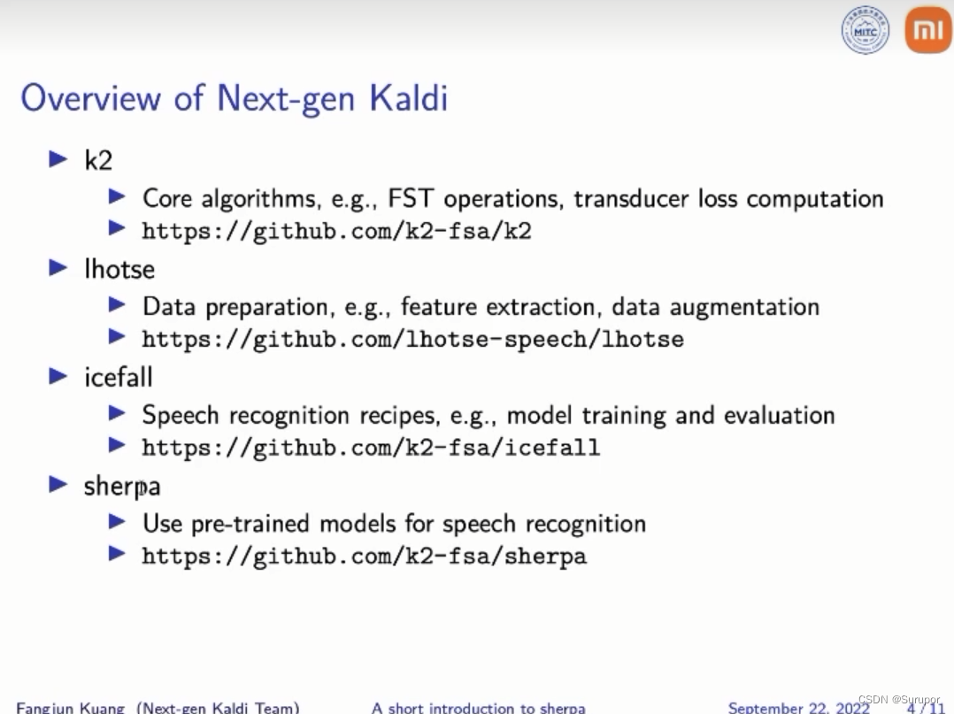 Next-gen Kaldi_next gen kaldi 代码解析-CSDN博客