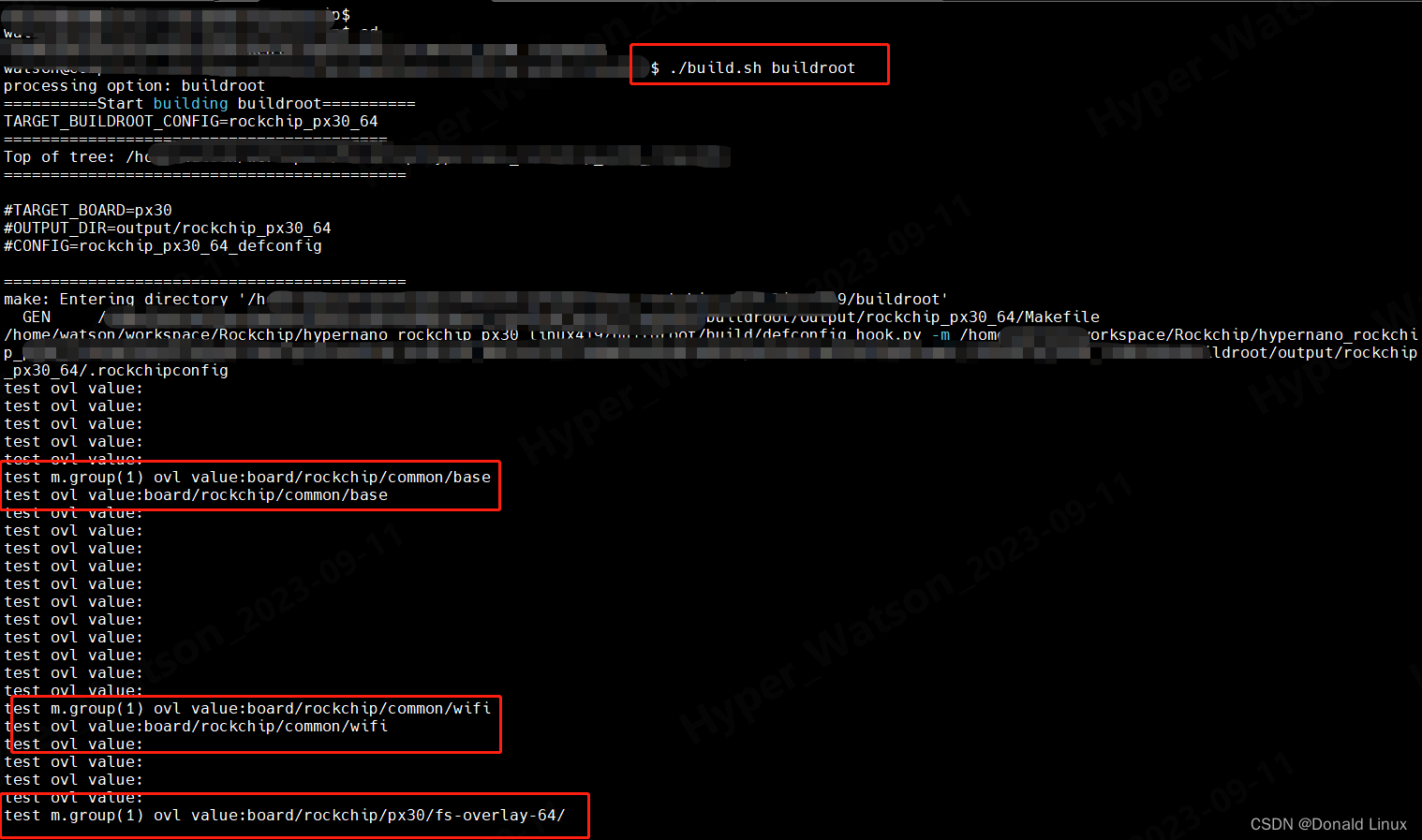 2023-09-11 buildroot BR2_ROOTFS_OVERLAY 简单分析，指向一个目录，此目录下的所有文件将会覆盖到output/target下的文件系统，会自动打包的固件里面 ...