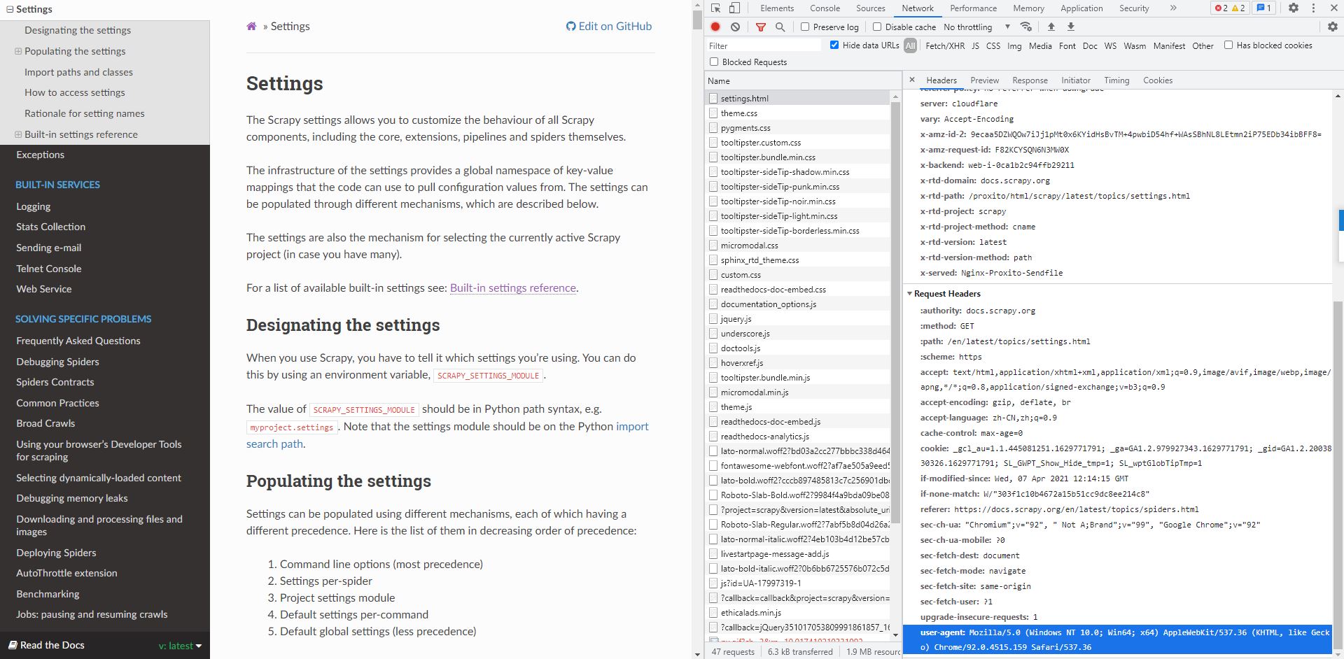 scrapy中文指南 第三章 项目配置和命令行使用与解析_scrapy如何指定scrapy.cfg的位置运行-CSDN博客